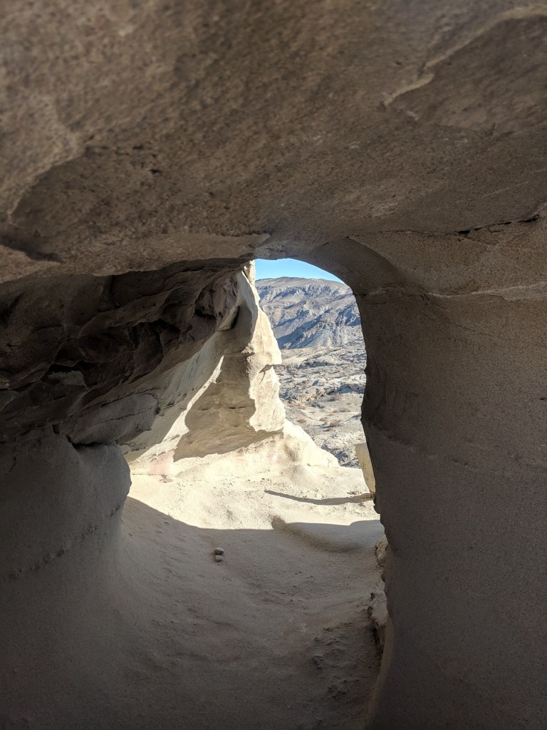 Anza Borrego Desert wind caves – Emily T. Troscianko